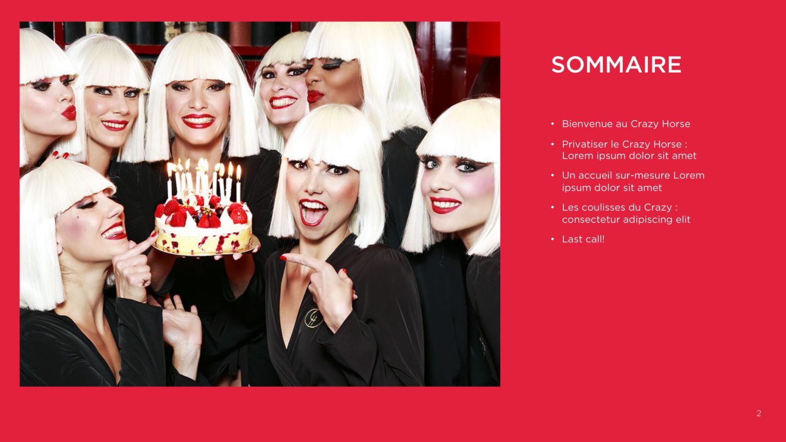 Crazy Horse - Graphiste Powerpoint