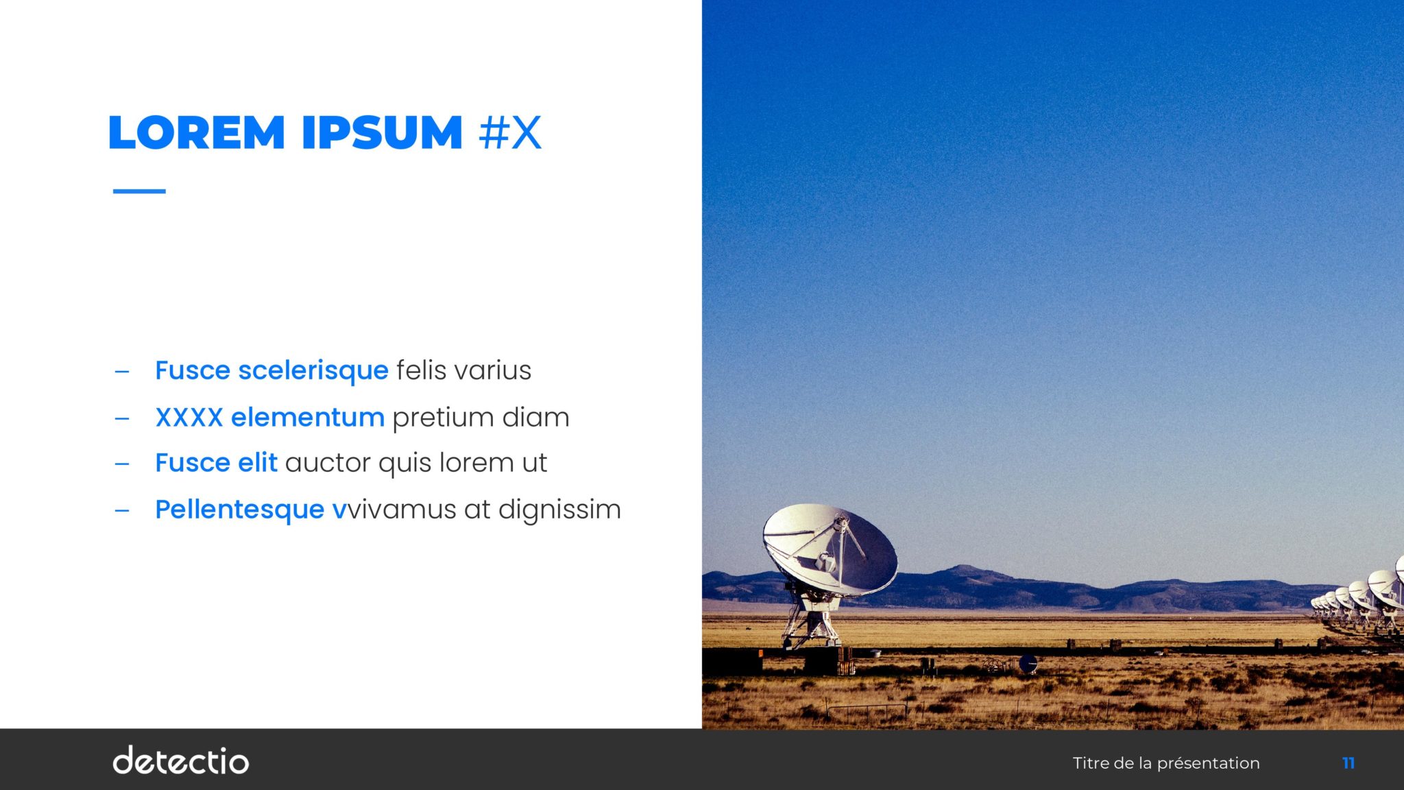 Détectio - Graphiste Powerpoint